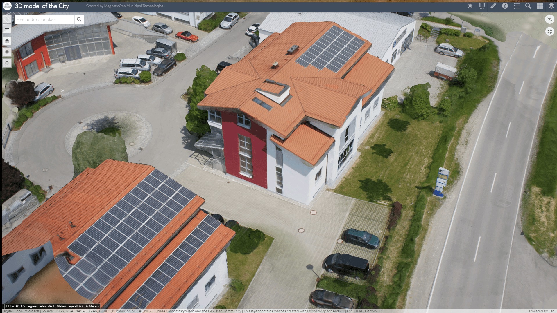 Creating a 3D model with UAV - MagneticOne Municipal Technologies