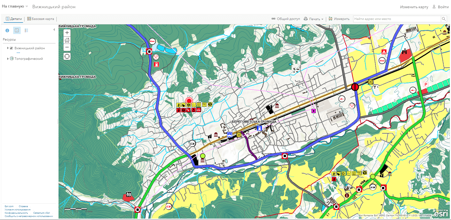 Town management system