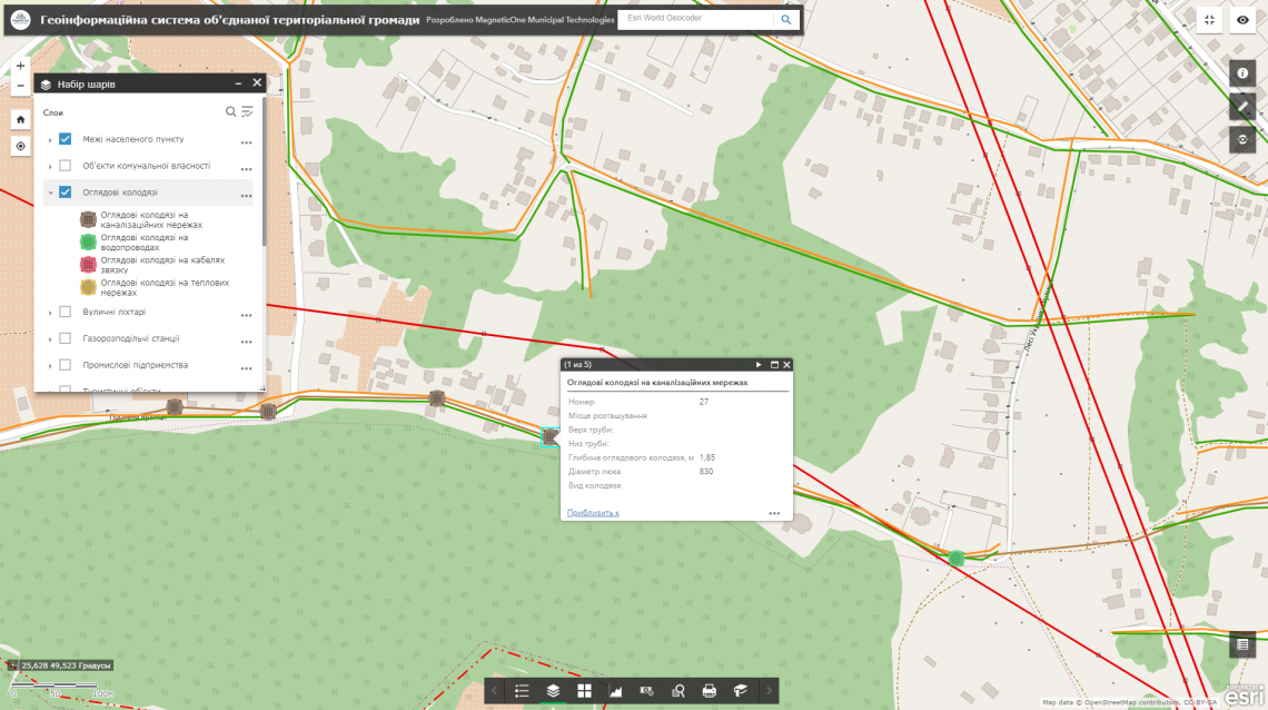 M1MT: Interactive map of territorial community