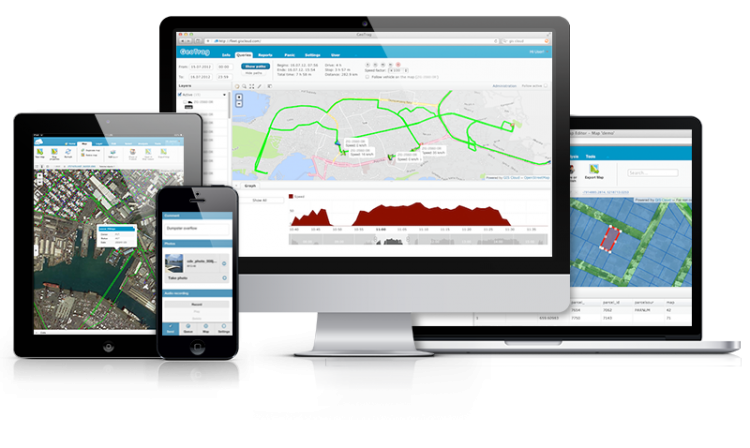 Mobile geoinformation system